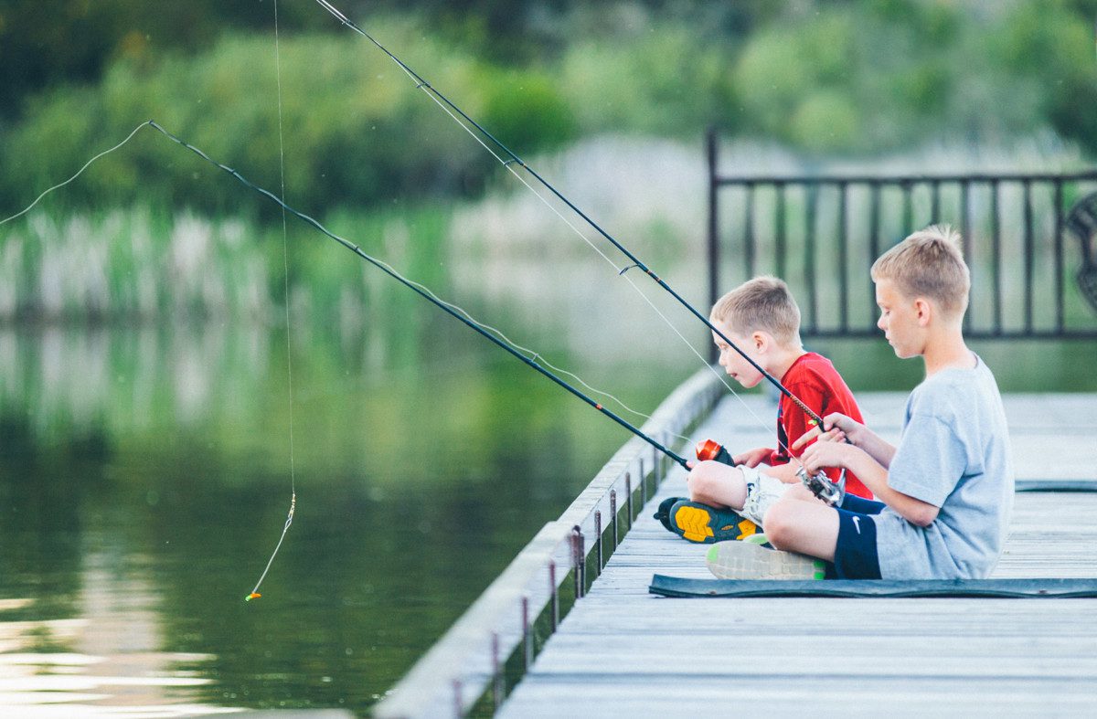 Kids Fish in Seabrook | Carefree Boat Club